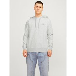 Jack & Jones JACK & JONES Kapuzensweatshirt &raquo;JJFERRIS SWEAT HOOD&laquo; White Melange Print:SMALL M M Sweater von Jack & Jones