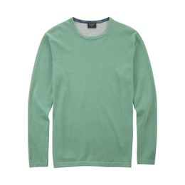 OLYMP Rundhalspullover »Strick Casual« Crew Neck smaragd XL XL Pullover von OLYMP