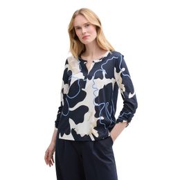 Tom Tailor Langarmshirt mit All-Over Print big floral shapes design XS (34) XS (34) Langarmshirt von Tom Tailor