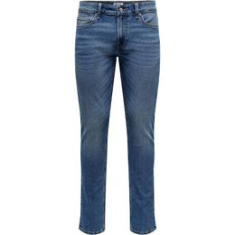 Only & Sons ONLY & SONS Slim-fit-Jeans »ONSLOOM SLIM 7899 EY BOX JEANS CE« Light Medium Blue Denim 31 - Länge 34 Länge 34 31 Slim-Fit-Jeans mit Stretch-Anteil...