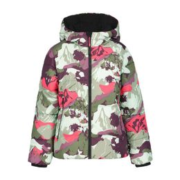 Icepeak Steppjacke »KARNAK JR - für Kinder« mit Kapuze mit dezenten Logoschriftzügen am Rumpfabschluss und Verschluss asparagus 128 128 Steppjacke...