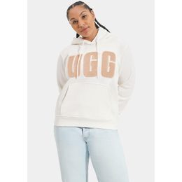 UGG Australia UGG Kapuzensweatshirt &raquo;Rey fluff Logo Hoodie&laquo; wei&szlig; XS (34) XS (34) Sweatshirt von UGG