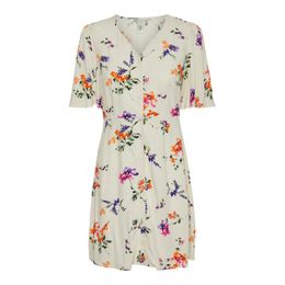 Y.A.S Druckkleid »YASASINA SS DRESS S. NOOS« Sommerkleid Whitecap Gray AOP:BOTANICA PRINT XXL - N-Gr N-Gr XXL 100% Viskose: kühlend und...