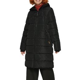 QS Steppjacke mit Kapuze mit Kapuze black M M Steppmantel von QS