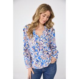 LIEBLINGSST&Uuml;CK LIEBLINGSST&Uuml;CK Schlupfbluse &raquo;RukaniL&laquo; mit Blumendruck true blue 48 48 Feminine Bluse mit allover Blumendruck von Lieblingsst&uuml;ck