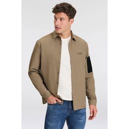 BOSS Green Hemdjacke &raquo;B_Lite_L&laquo; mit &Auml;rmeltasche Light/Pastel Green334 XL XL Jacke von BOSS Green Menswear
