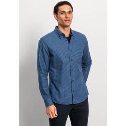 OLYMP Businesshemd &raquo;Casual&laquo; im modischem, kelinen Hahnentrittdessin marine XL - N-Gr N-Gr XL Casual Hemd von OLYMP