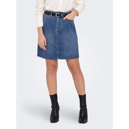 Only Jeansrock &raquo;ONLWONDER HW DNM SKIRT PIM NOOS&laquo; Medium Blue Denim L (40) L (40) Kurzer Jeansrock von Only