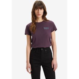 Levi's LEVI'S T-Shirt &raquo;THE PERFECT TEE&laquo; mit Logoprint POLKA DOT SHINE OUTLINE BW PLUM PERFECT M (38) M (38) T-Shirt von Levi's