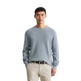 Marc O'Polo MARC O'POLO Rundhalspullover Sanfter Bi-Color-Effekt Meltwater S S Strickpullover vom Marc O'Polo