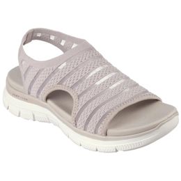 Skechers Sandale »FLEX APPEAL 4.0-BOLDEST«, Trekking Sandale mit Stretch Fit Funktion steinfarben 40 40 Bequeme Skechers Sandale in veganer...