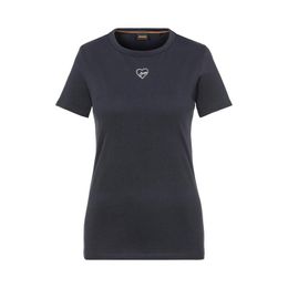 BOSS Orange T-Shirt »Elogo Premium Damenmode« mit Graphic Detail vorn Dark Blue 404 L (40) L (40) Shirt von BOSS Orange Womenswear