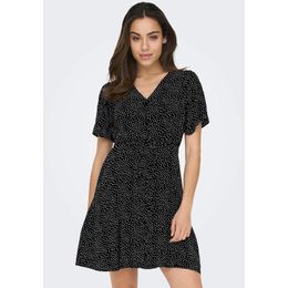 Only Minikleid »ONLEVIDA S/S SHORT DRESS WVN NOOS« Sommerkleid Black AOP:MILLA DOT M (38) - N-Gr N-Gr M (38) Ideal für Casual-Looks: lockere...