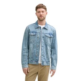 Tom Tailor Jeansjacke ohne Kapuze mit Reverskragen super stone blue denim S S Jacke von Tom Tailor