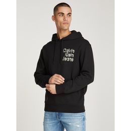 Calvin Klein Jeans Kapuzensweatshirt &raquo;STACKED EUPHORIC LOGO HOODIE&laquo;, mit Logoschriftzug Ck Black L L Sweatshirt von Calvin Klein Jeans Menswear
