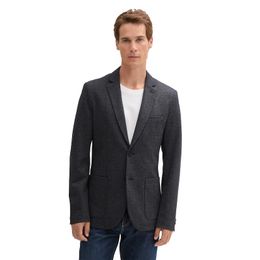 Tom Tailor Anzugsakko mit Brusttasche navy white grindle wave 50 50 Sakko von Tom Tailor