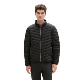 Tom Tailor Steppjacke ohne Kapuze mit Reißverschluss black S S Jacke von Tom Tailor