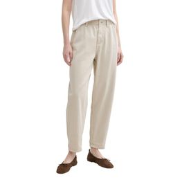 Tom Tailor Denim 7/8-Jeans mit elastischem Bund beige grey XS (34) - N-Gr N-Gr XS (34) Jeans von Tom Tailor Denim
