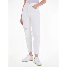 Tommy Jeans Mom-Jeans »High waist - Mom-Jeans Tapered« mit Destroyed Effekten Denim Color 29 - Länge 30 Länge 30 29 Mom Jeans von Tommy Jeans...