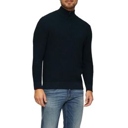 s.Oliver Troyer mit Struktur-Muster blue XXL XXL Strickpullover für Herren von s.Oliver