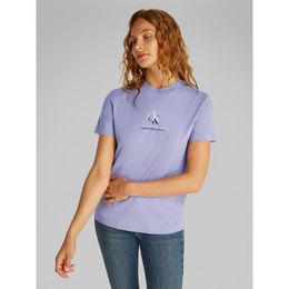 Calvin Klein Jeans T-Shirt &raquo;SHADOW GRAPHIC REGULAR TEE&laquo; mit Logo Persian Violet M (38) M (38) T-Shirt von CALVIN KLEIN
