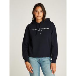 Tommy Hilfiger Kapuzensweatshirt &raquo;MDRN REG CORP LOGO HOODIE&laquo;, mit gesticktem Logo-Schriftzug dunkelblau XL (42) XL (42) Kapuzensweatshirt von TOMMY...