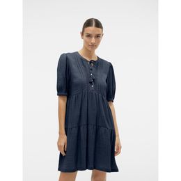 Véro Moda VERO MODA Minikleid »VMNATALI 2/4 LACE SHORT DRESS WVN GA SPE« Sommerkleid navy blazer M - N-Gr N-Gr M Hergestellt aus 100% Baumwolle: bietet hohen...