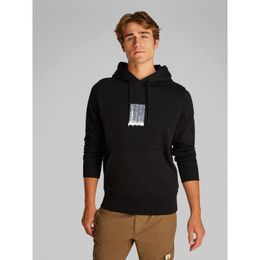 Calvin Klein Jeans Herren Hoodie &raquo;BRUSH STROKE GRAPHIC HOODIE&laquo;, mit Logodruck schwarz XXL
