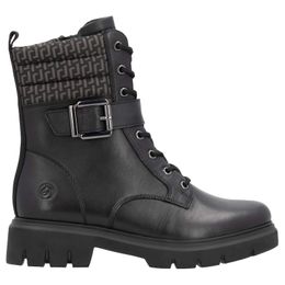 Remonte Winterstiefelette, Blockabsatz, Winterboots, Schnürboots mit Innenreißverschluss schwarz 42 42 Schnürstiefelette mit weich gepolstertem...