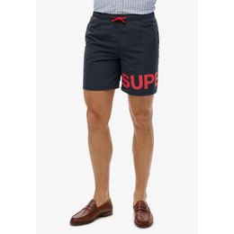 Superdry Badeshorts »GRAPHIC 17 SWIM SHORT« Eclipse Navy S - N-Gr N-Gr S Für den perfekten Strandtag