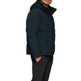 s.Oliver Steppjacke mit Kapuze mit Kapuze blue L L Winterjacke für Herren von s.Oliver