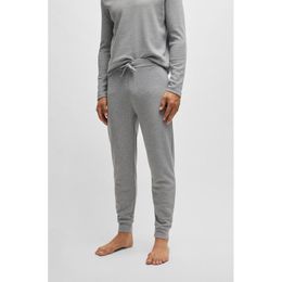 BOSS Pyjamahose &raquo;Waffle Pants Cuf&laquo; Medium Grey 033 L - N-Gr N-Gr L Schlafhose von BOSS