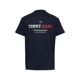 Tommy Jeans T-Shirt &raquo;TJM REG DNA GRAPHIC TEE EXT&laquo; Dark Night Navy L L Rundhalsshirt von Tommy Jeans