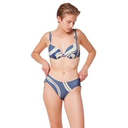 Triumph Bikini-Hose »Summer Allure Midi X« moderner Druck, verstellbare seitliche Schnürung BLUE COMBINATION 42 - N-Gr N-Gr 42 Bikinihose im...