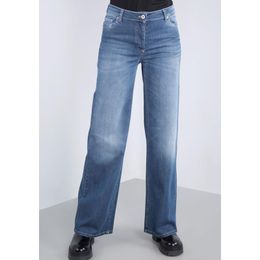 Please Jeans 5-Pocket-Jeans mit weitem Bein blu denim M - N-Gr N-Gr M Jeans mit weitem Bein von Please Jeans