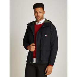 Tommy Jeans Sommerjacke »TJM UTILITY PARKA« mit Kapuze mit Logoprägung Black M (50) M (50) Jacke von Tommy Jeans