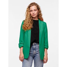 Pieces Blusenblazer &raquo;PCBOSELLA 3/4 BLAZER NOOS&laquo; mit Faltendetail am &Auml;rmel Simply Green XL XL Damen-Blazer von Pieces