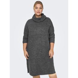 Only CARMAKOMA Strickkleid »CARJANA L/S COWLNCK DRESS WOOL KNT« Dark Grey Melange XL (54) - N-Gr N-Gr XL (54) Elastisches Material: bietet...