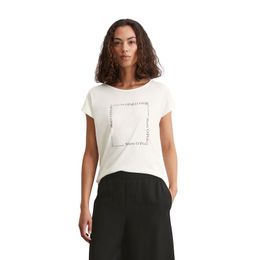 Marc O'Polo MARC O'POLO T-Shirt White Cotton S S T-Shirt von Marc O'Polo
