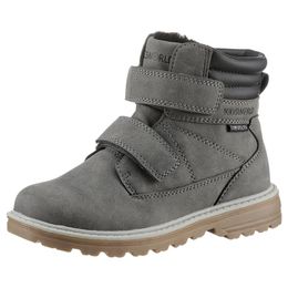 Kidsworld Kinder Kidsworld Winterboots &raquo;Corner V&laquo; Klettstiefel, Winterstiefel mit wasserabweisender TEX-Ausstattung grau 30