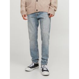 Jack & Jones JACK & JONES Tapered-fit-Jeans »JJIERIK JJCOOPER SBD 519 NOOS« blue denim 28 - Länge 30 Länge 30 28 Tapered-fit-Jeans mit normaler Leibhöhe für...