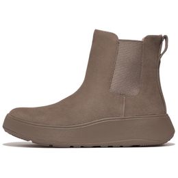 fitflop Chelseaboots &raquo;F-MODE&laquo; Chunky Boots mit Plateausohle beige 37 37 Mit beidseitigen Stretcheinsatz zum Schlupfen
