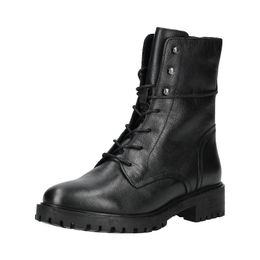 Geox Schnürstiefelette »Stiefelette Leder« Schwarz 39 39 Verschluss: Schnürung