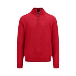 Fynch-Hatton Troyer mit Logo an der Brust poppy red S S Troyer von Fynch-Hatton