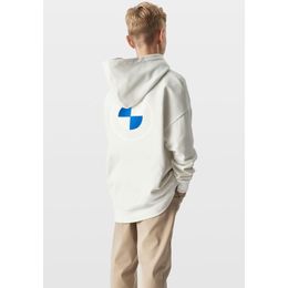 BMW Sweatshirt Ausgefallenes Logo auf dem Rücken light grey 152 152 BMW Sweatshirt