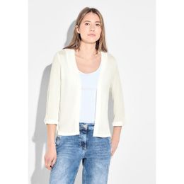 Cecil 3/4-Arm-Shirt mit einem Turn-Up 3/4 Arm vanilla white S (38) S (38) Bolero Strickjacke von Cecil