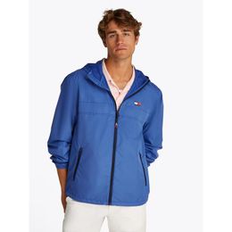 Tommy Jeans Outdoorjacke »TJM LW CHICAGO JACKET« mit Kapuze mit Logoprägung Tempo Blue 3XL 3XL Jacke von Tommy Jeans