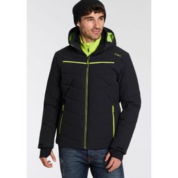 CMP Skijacke mit Kapuze nero 50 50 Skijacke von CMP