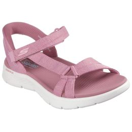 Skechers Sandale »GO WALK FLEX SANDAL-ILLUMINATE«, Sandalette, Trekking Sandale mit Gogo Mat Fußbett mauve 36 36 Bequeme Sandale mit Slip-ins Funktion