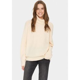 Saint Tropez Rollkragenpullover &raquo;GarbieSZ Rollneck&laquo; Ice Melange XL XL Kuscheliger Rollkragenpullover von Saint Tropez